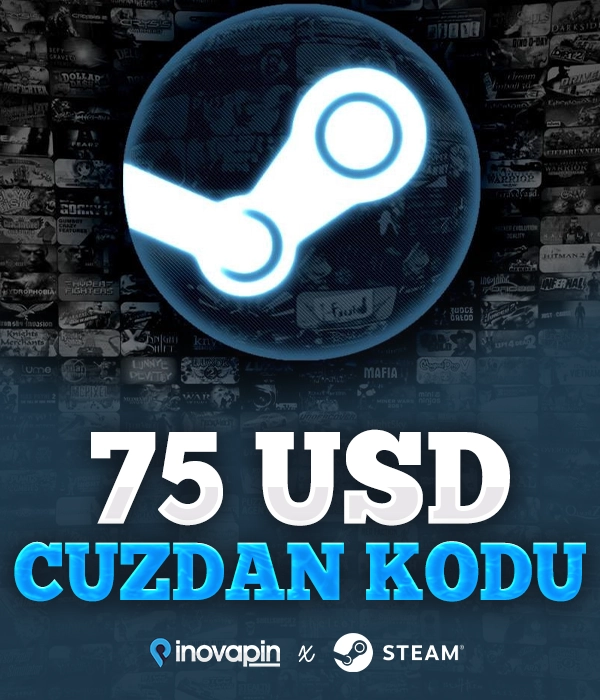 Steam Cüzdan Kodu 75 USD Satın Al